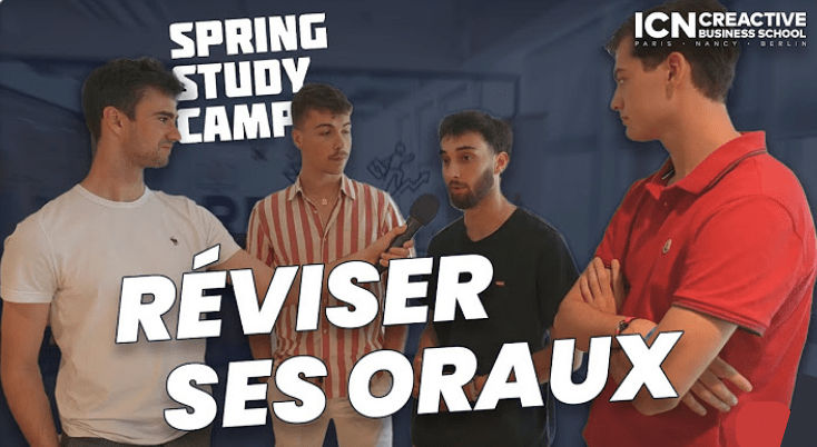 ICN Business School - Réviser ses oraux avec le Spring Study Camp